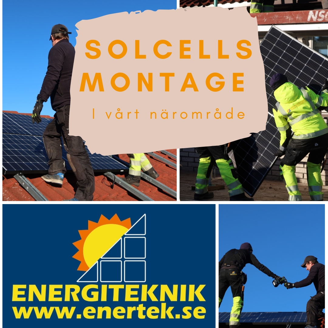 2023-02-07 - Solcellsmontage - Energiteknik i Kungälv AB